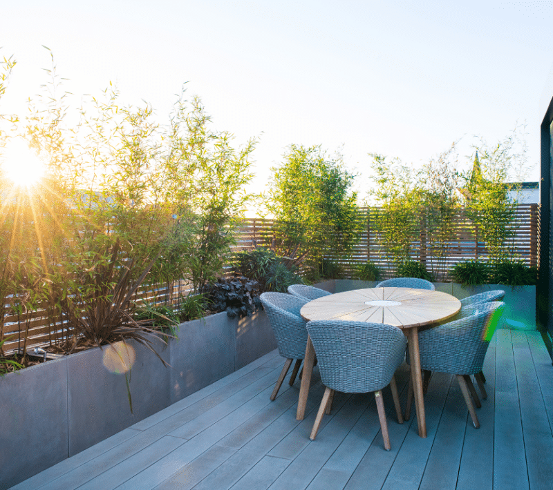 Roof terrace decking - AlterWood